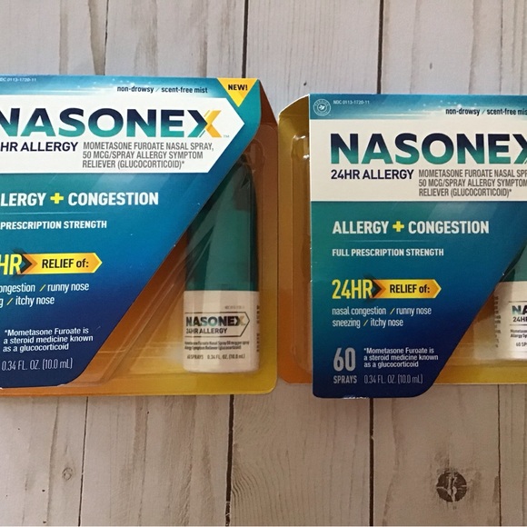 Nasonex | Other | 2 Nasonex Nasal Spray 24hour Relief Of Allergy ...